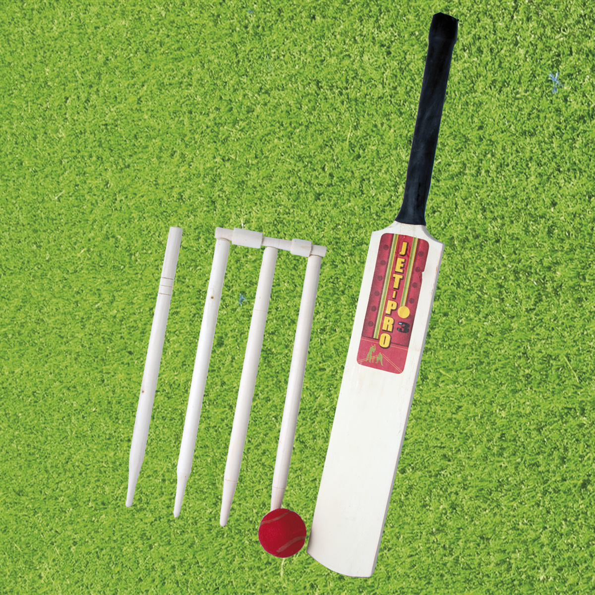 Cricket Set | Bigjigs (WB002) | Home & Outdoors
