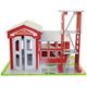 Fire Station with Tower Play Set | Bigjigs (JT127)