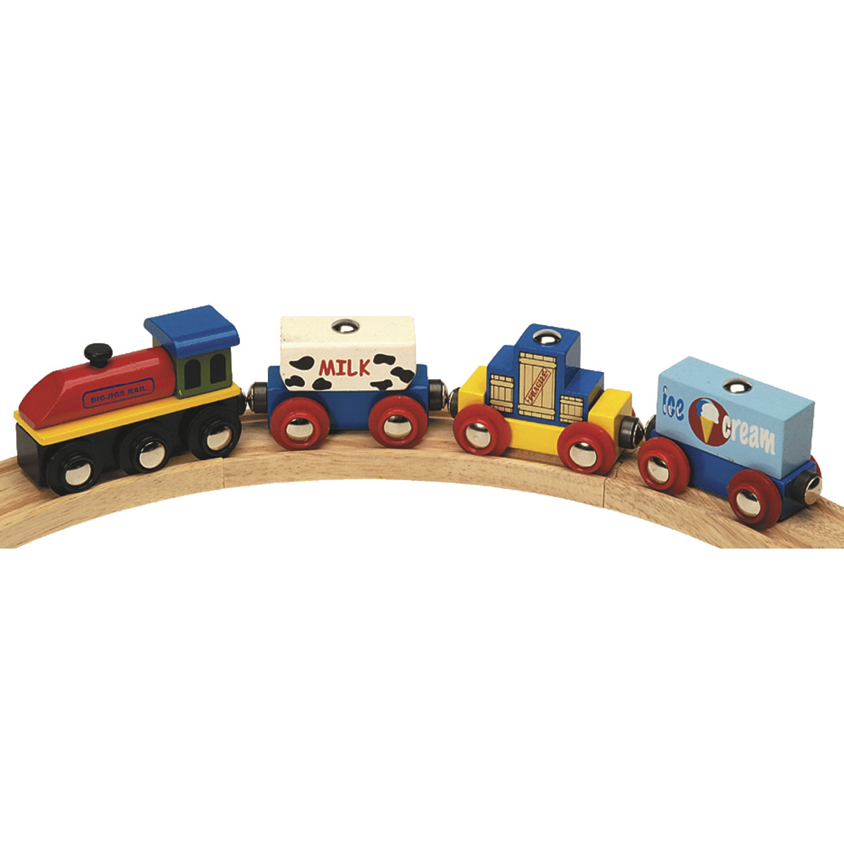 Goods Train | Bigjigs Rail (BJT181) | Wooden Trains