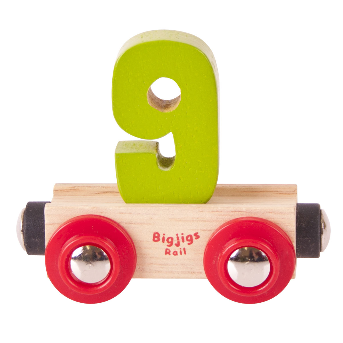 Rail Number Carriage - 9 | Bigjigs Rail (BR139)