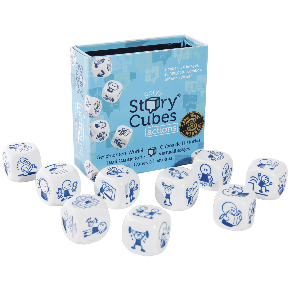 Story Cubes - Action | Rorys Story Cubes | Toys & Games