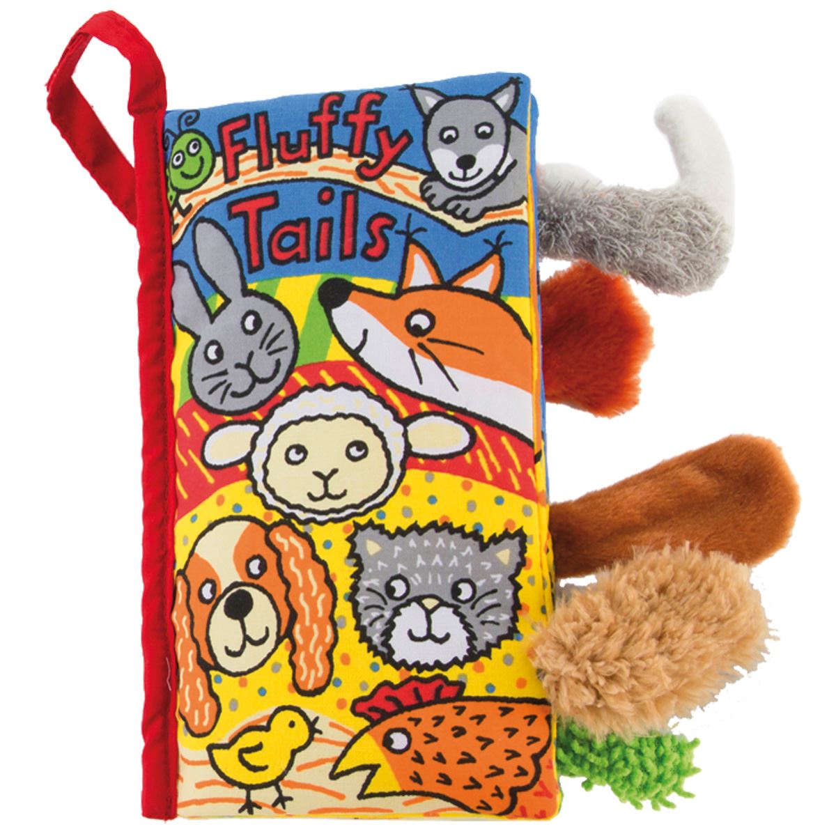 Fluffy Tails Book | Jellycat | Squeak & Rattling Toys