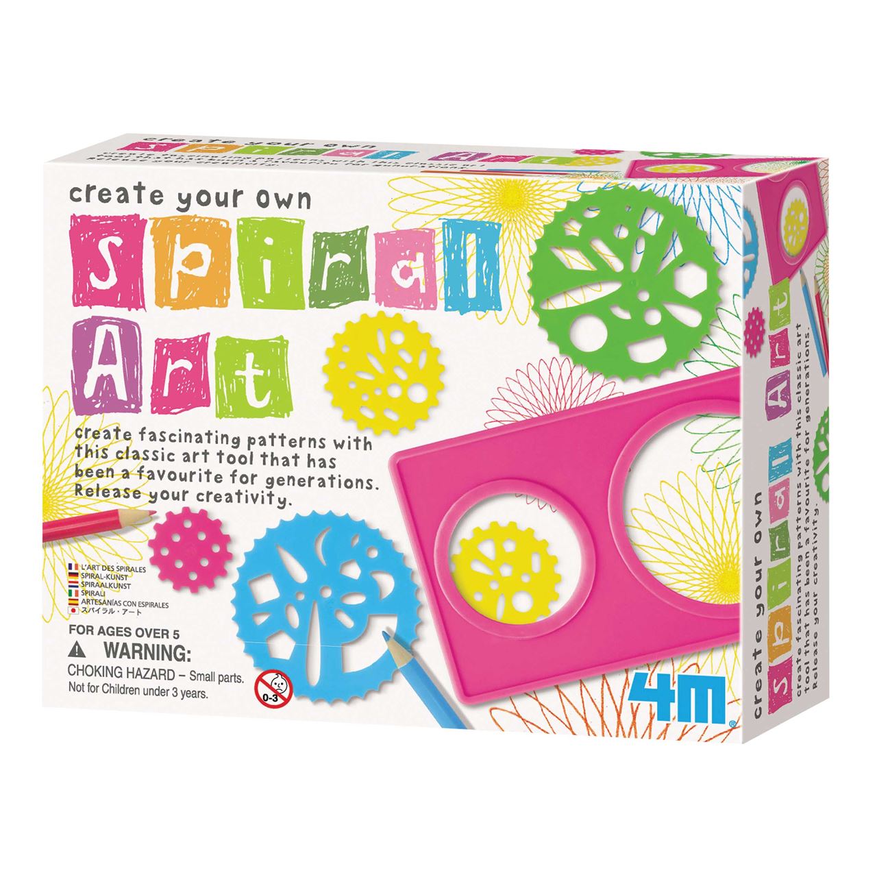 Spiral Pattern Art | 4M | Make & Do | Mulberry Bush