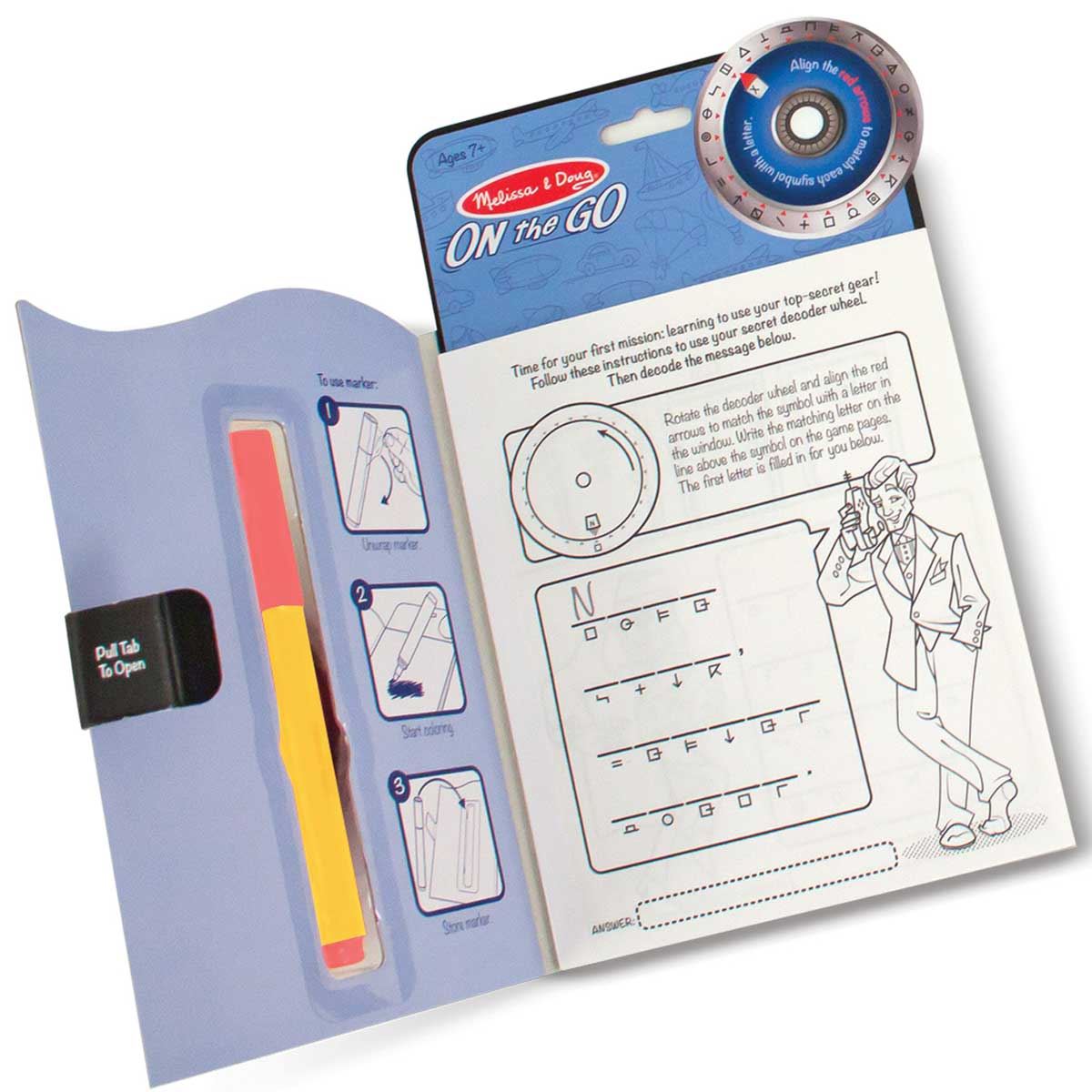 Secret Decoder Game Book | Spy & Detective Gear for Kids