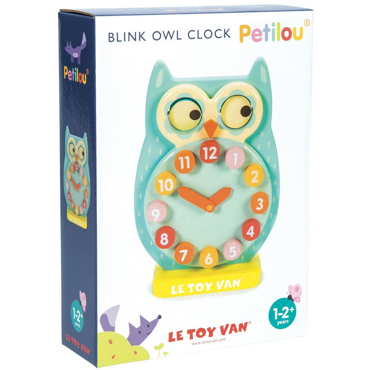 Blink Owl Clock | Le Toy Van (PL010) | Mulberry Bush