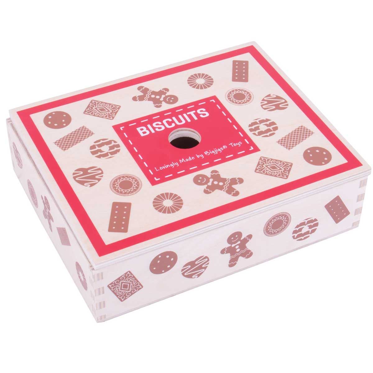 Box of Biscuits | Bigjigs (BJ470) | Wooden Play Food