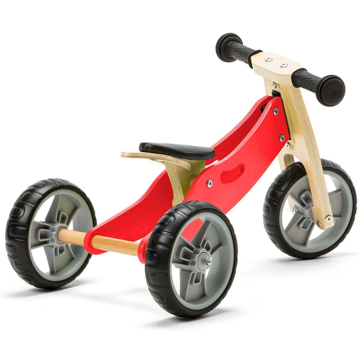 2 in 1 Bike - Red (Tricycle / Balance Bike) | Balance Bikes