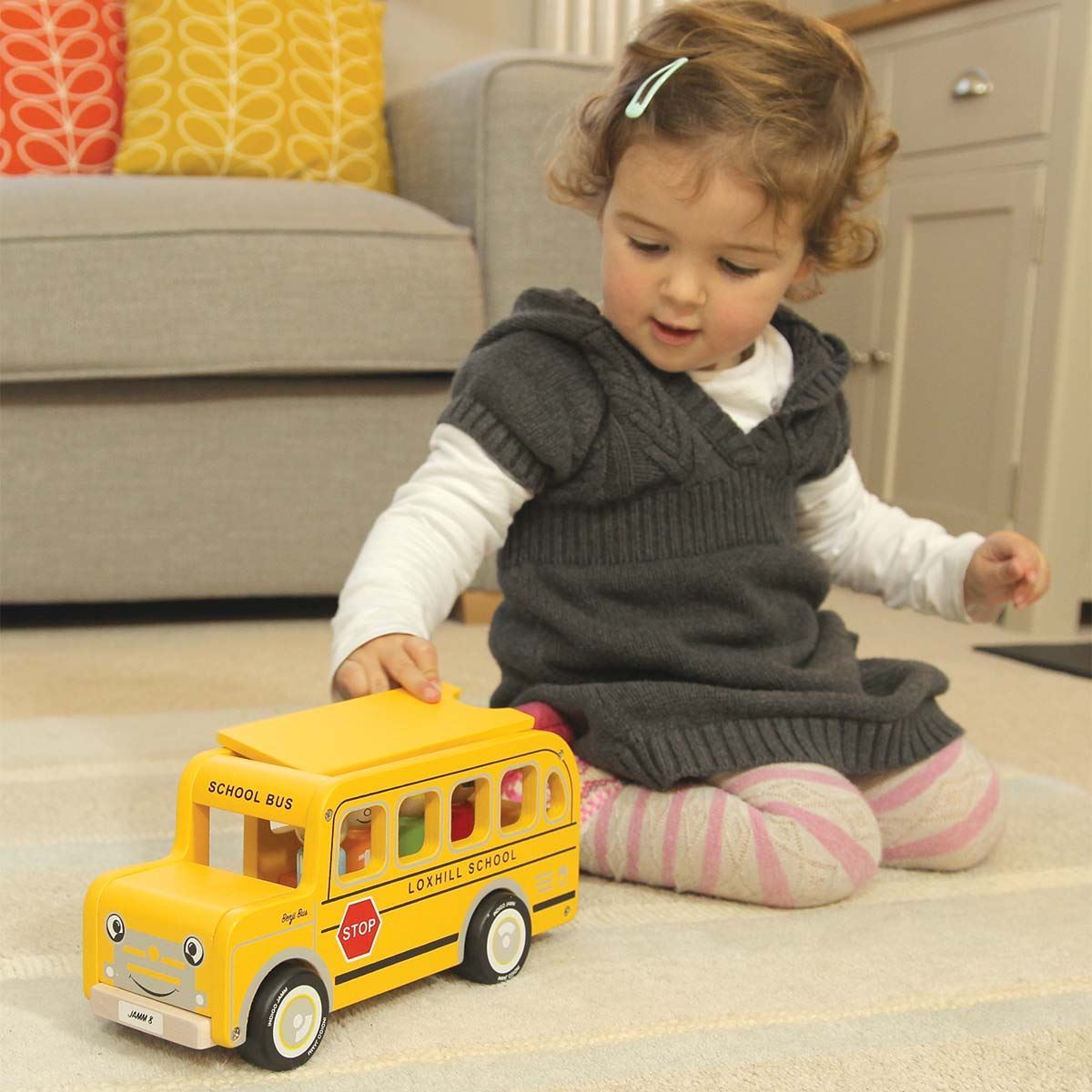 Benji School Bus | Indigo Jamm | Push Alongs | Mulberry Bush