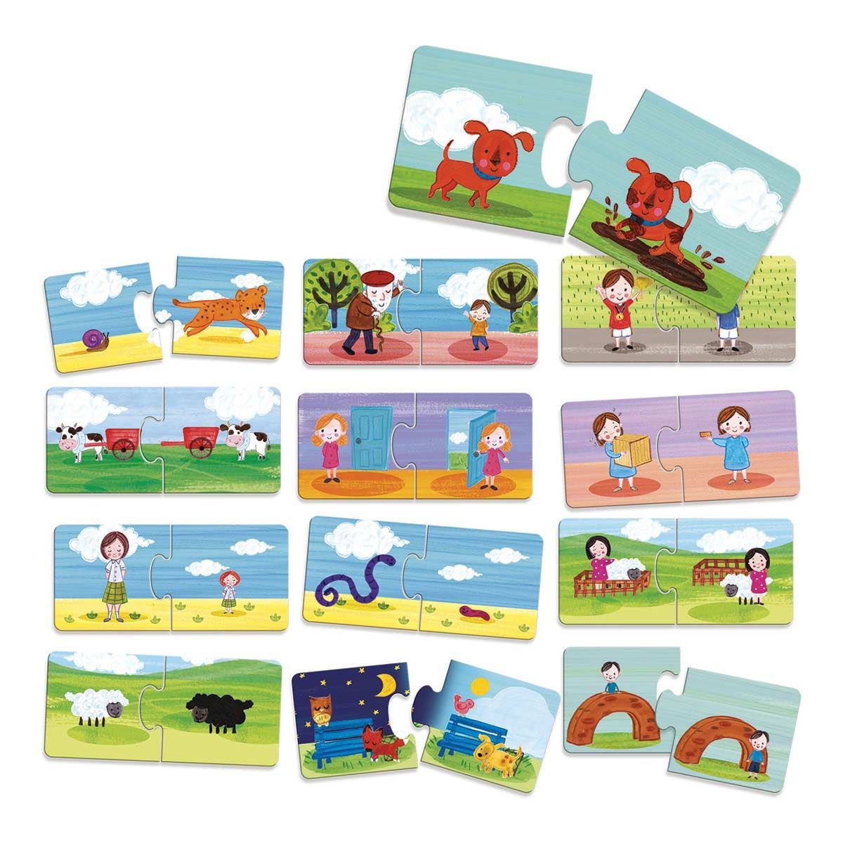 Opposites Puzzles | Puzzles | Mulberry Bush