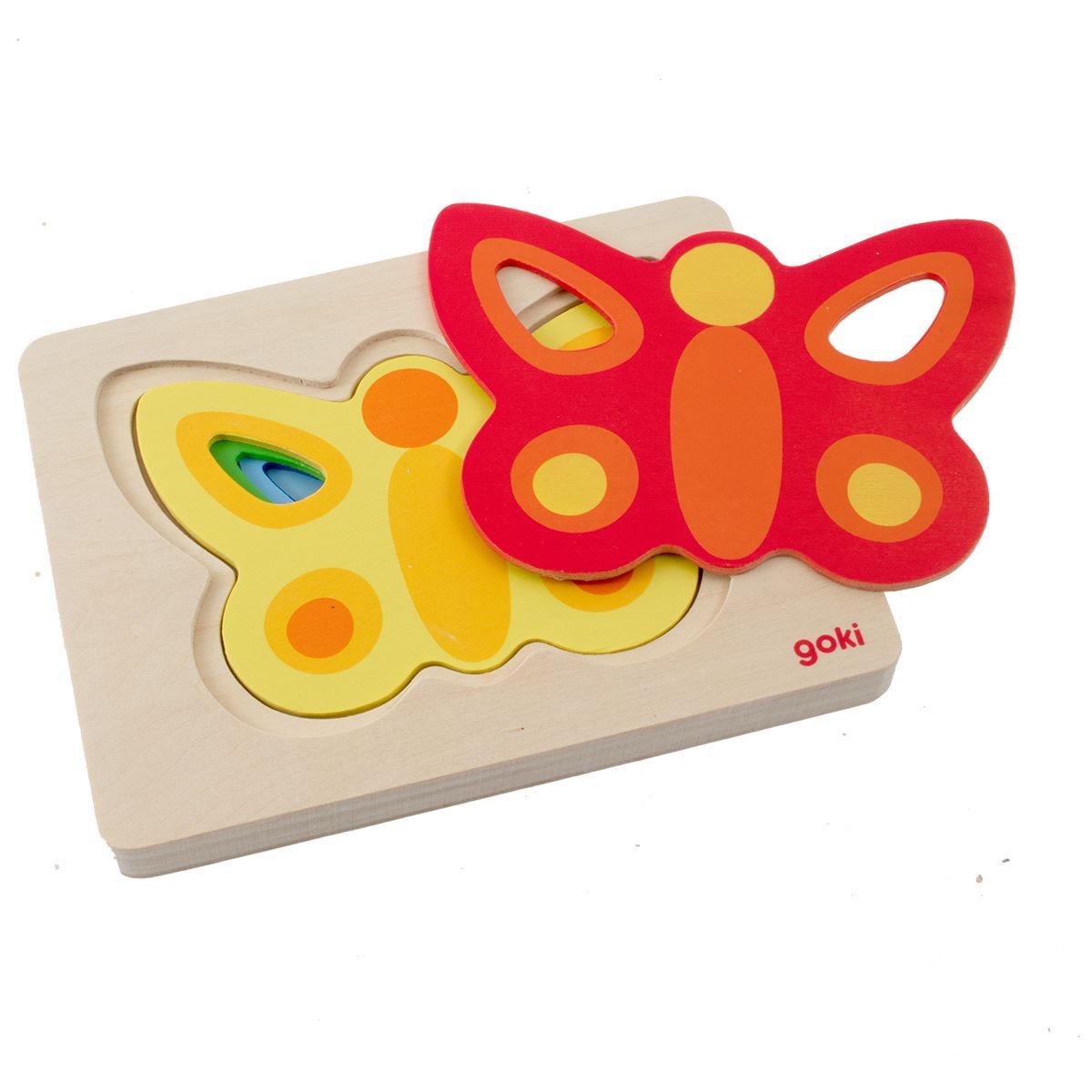 Layered Butterfly Puzzle | First Puzzles | Mulberry Bush