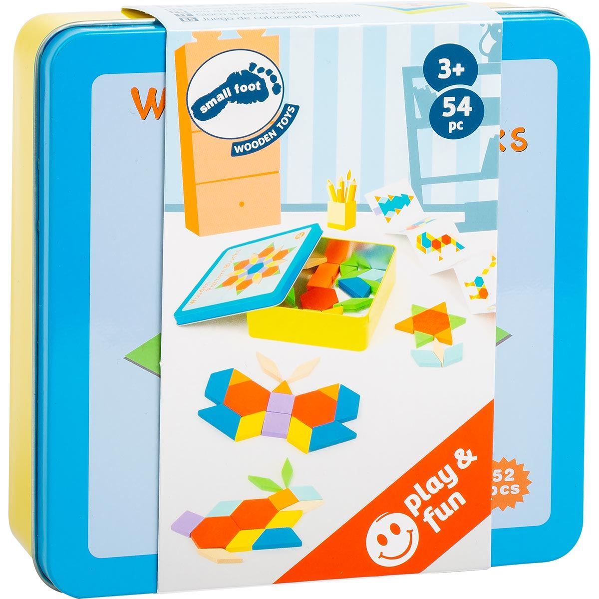 Tangram Wooden Pattern Blocks | Legler | Puzzles