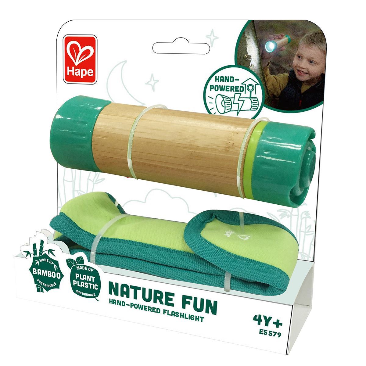 Wind-Up Bamboo Torch | Hape | Torches | Mulberry Bush