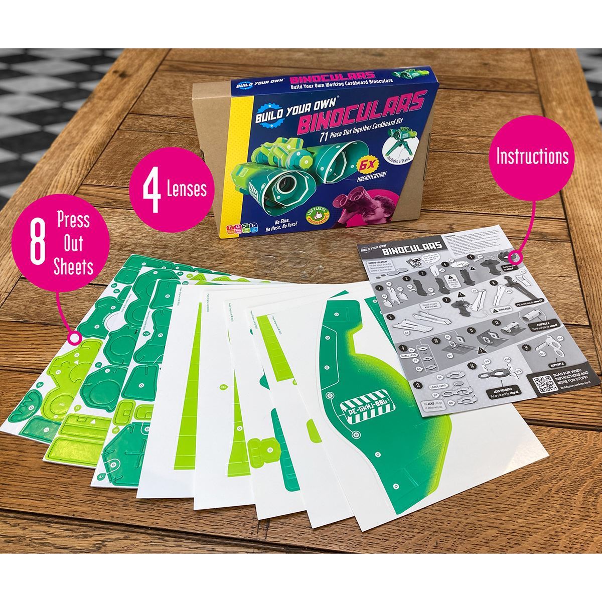 Build Your Own Binoculars Kit | Paper Engine | Science