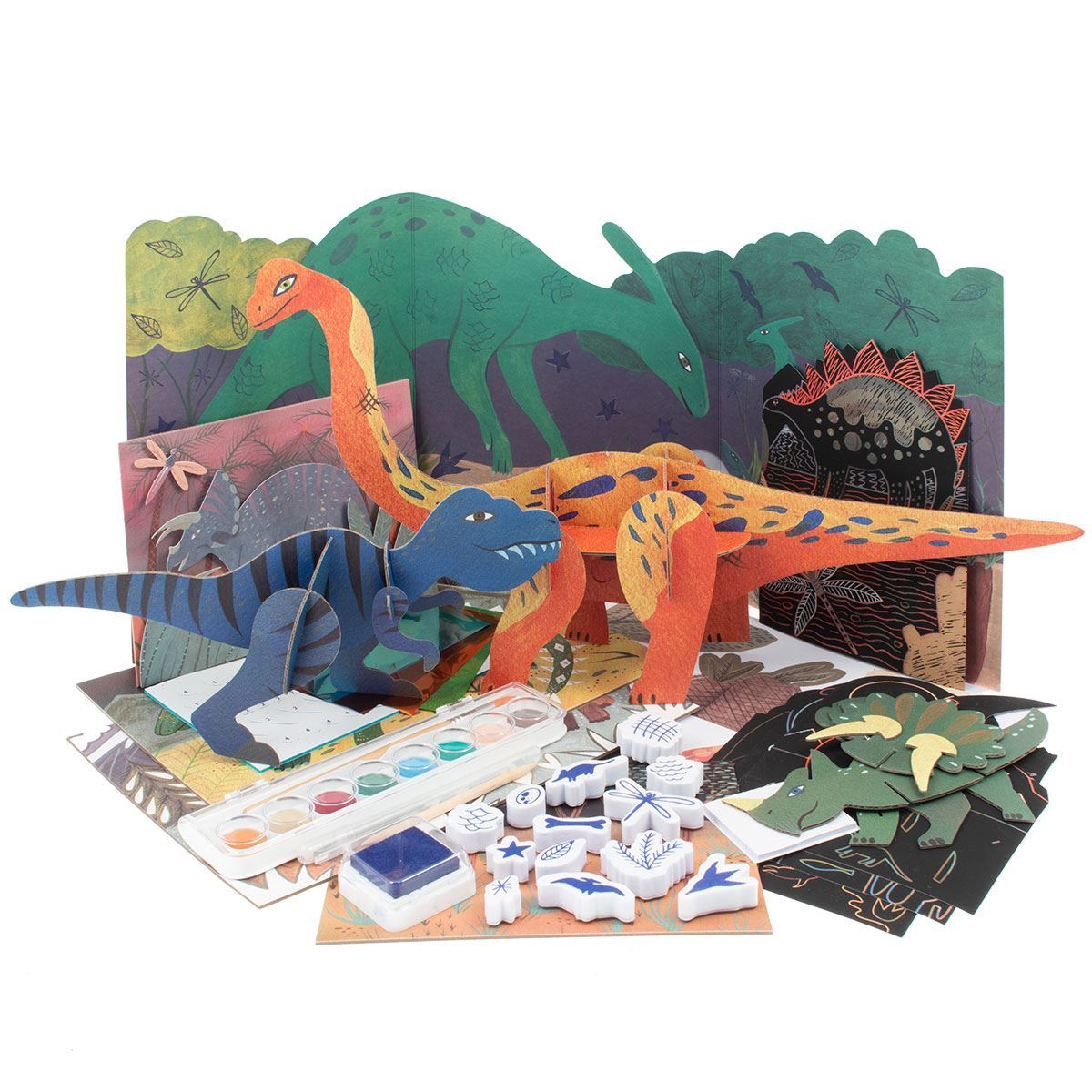 Dinosaur Activity Box | Djeco | Make & Do | Mulberry Bush