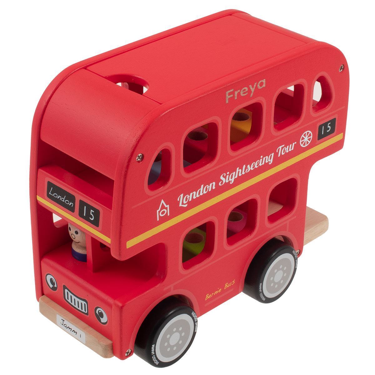 Bernie's Number Bus | Indigo Jamm | Cars & Transport